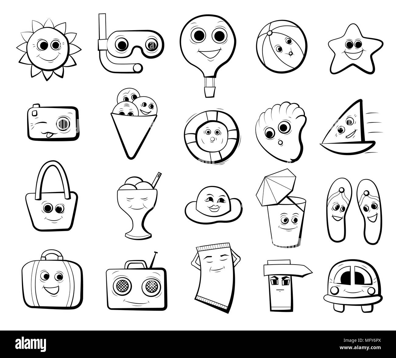 Voyage theme Cut Out Stock Images & Pictures - Alamy