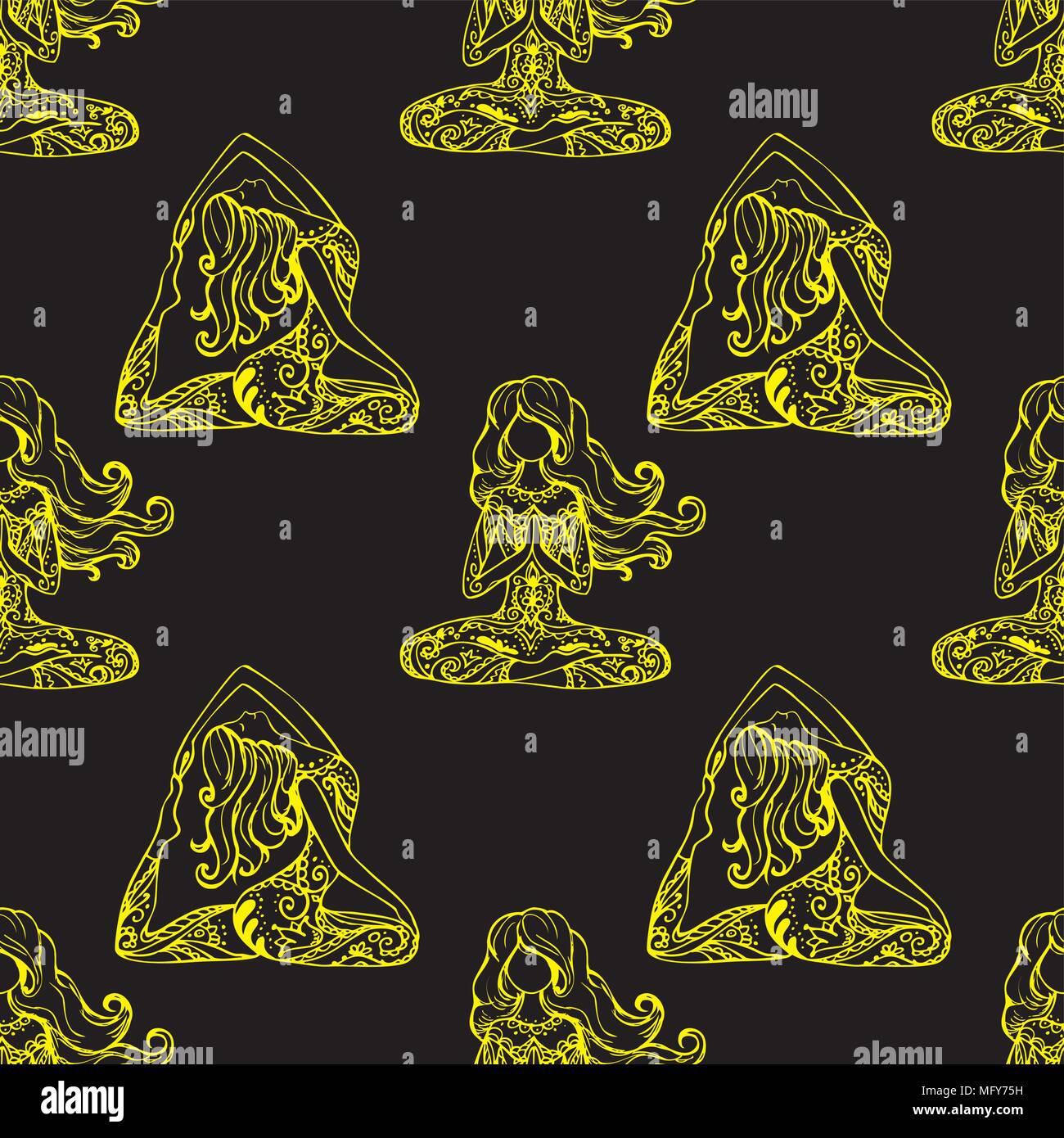 Seamless black studio background hi-res stock photography and images ...