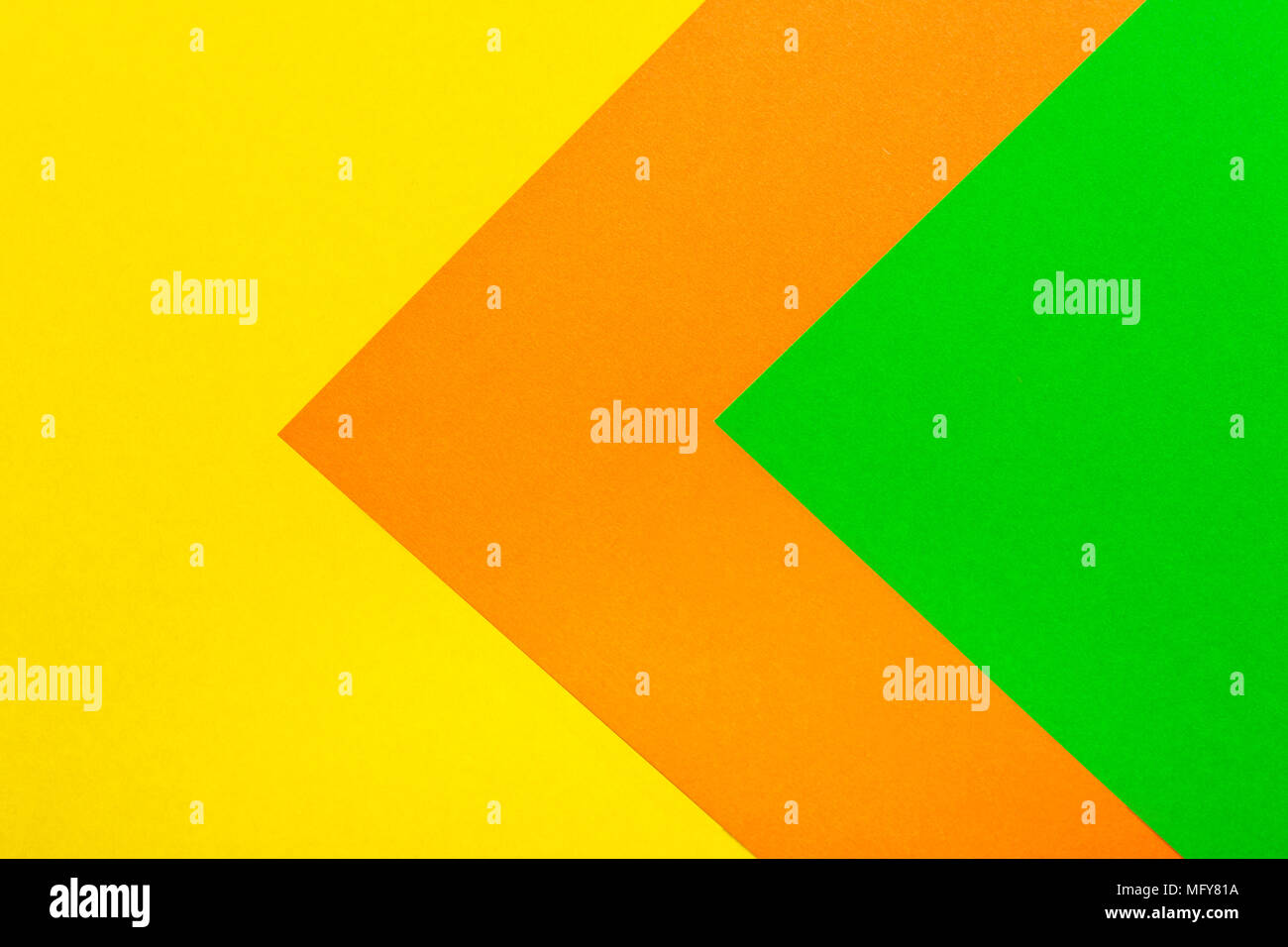 Green orange and yellow color paper texture background. Trend colors ...