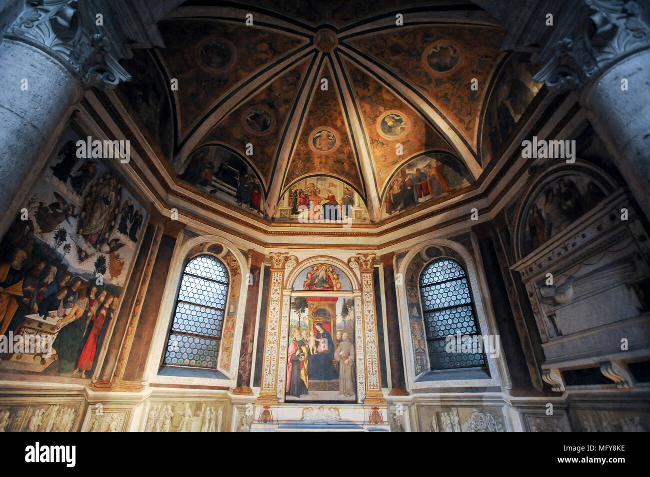 Cappella del Presepio or Cappella di San Girolamo (Della Rovere or ...