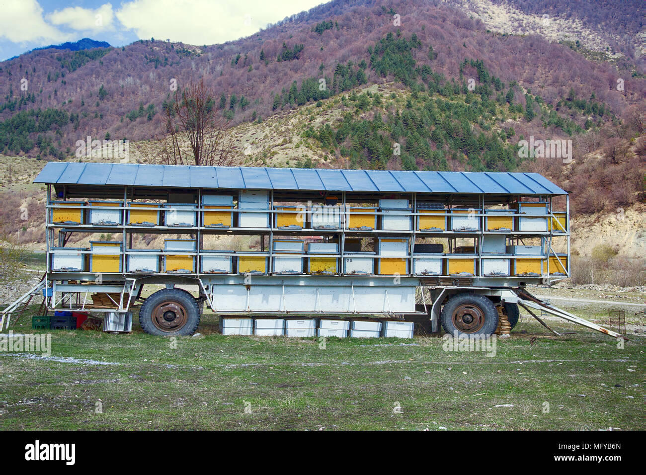 Hives and other beekeeping appliance for breeding bees and obtaining ...
