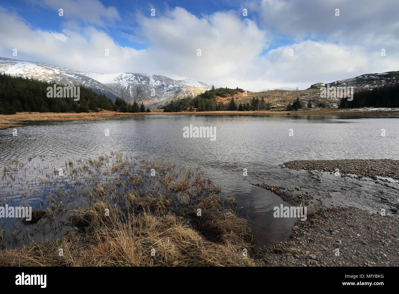 View over harrop tarn hi-res stock photography and images - Alamy