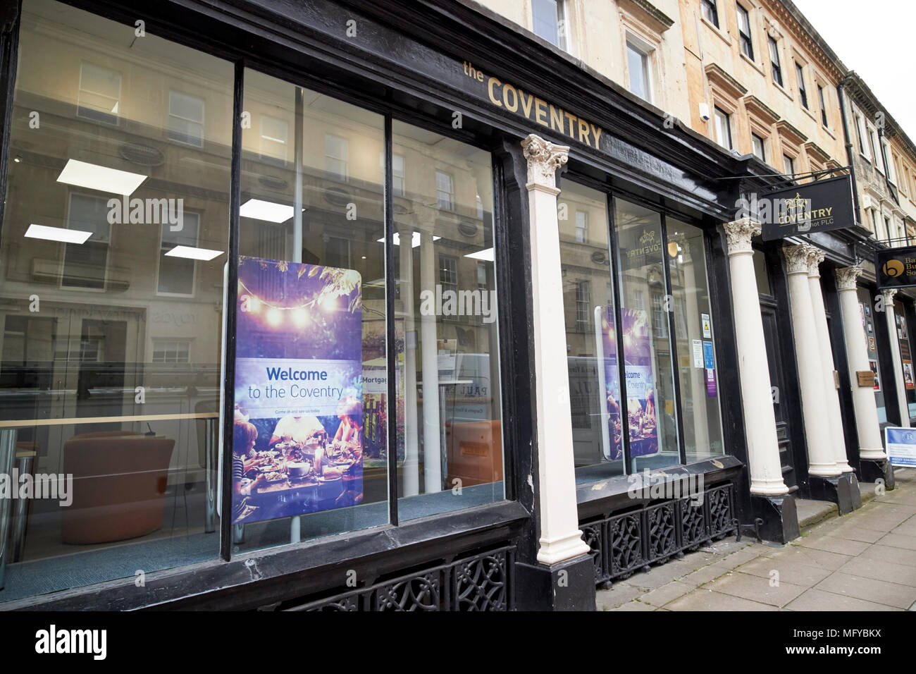 the coventry building society branch in bath england uk Stock Photo - Alamy