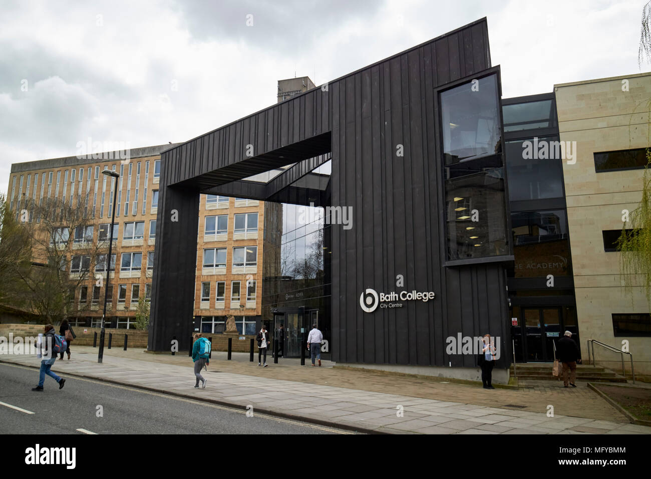 bath college roper building city centre england uk Stock Photo - Alamy