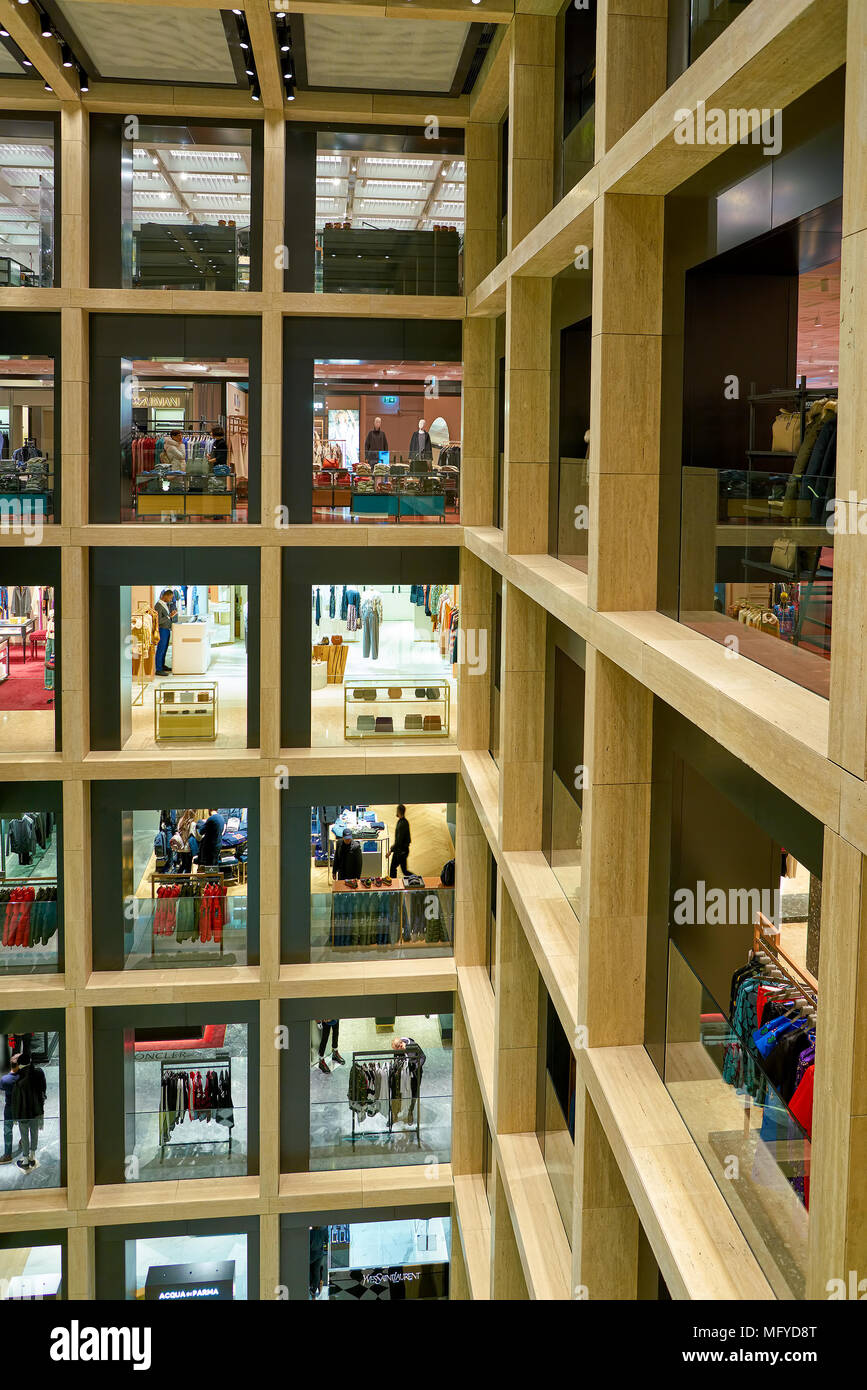 ROME, ITALY - CIRCA NOVEMBER, 2017: inside a second flagship store of ...