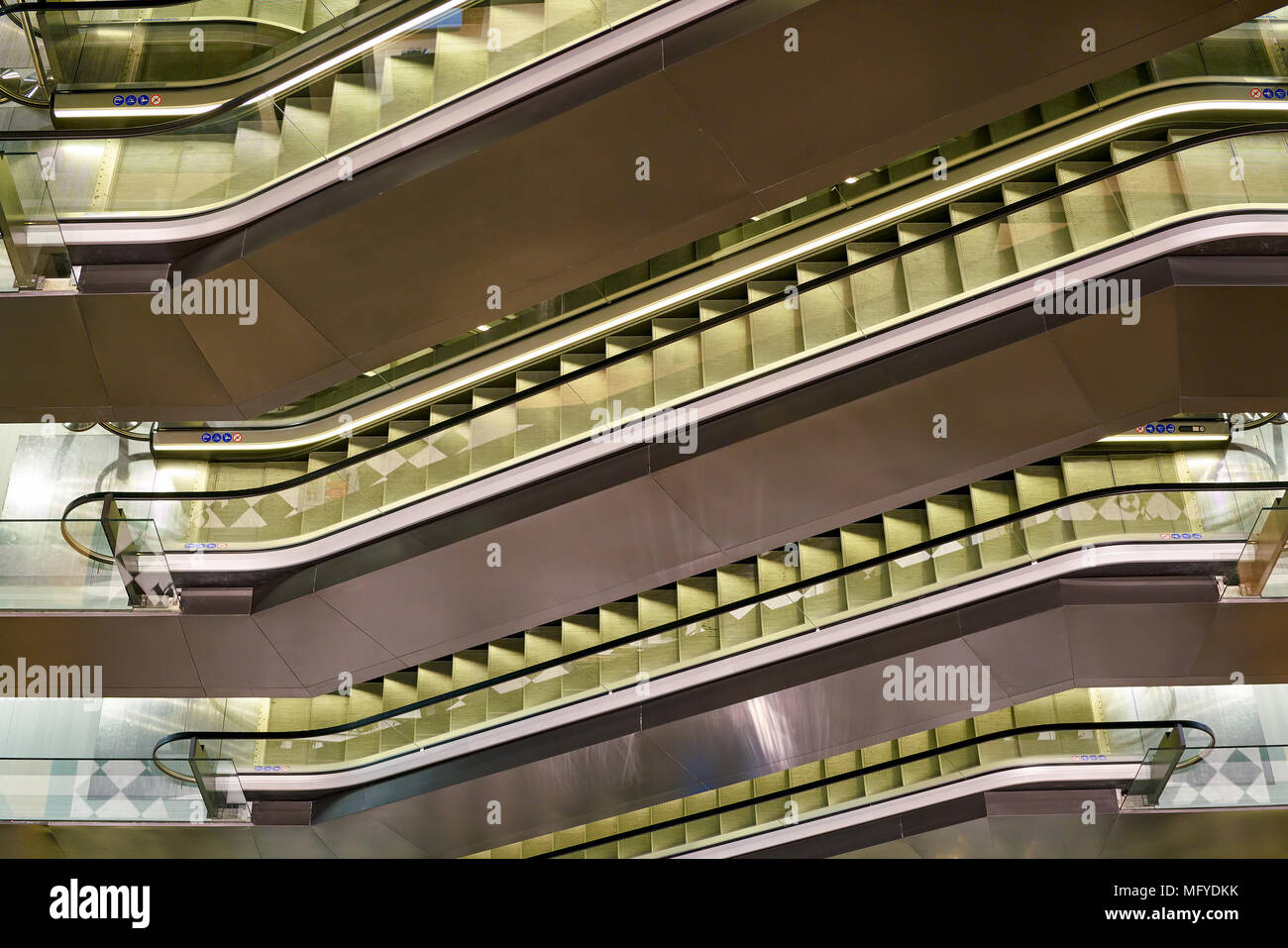 ROME, ITALY - CIRCA NOVEMBER, 2017: inside a second flagship store of ...