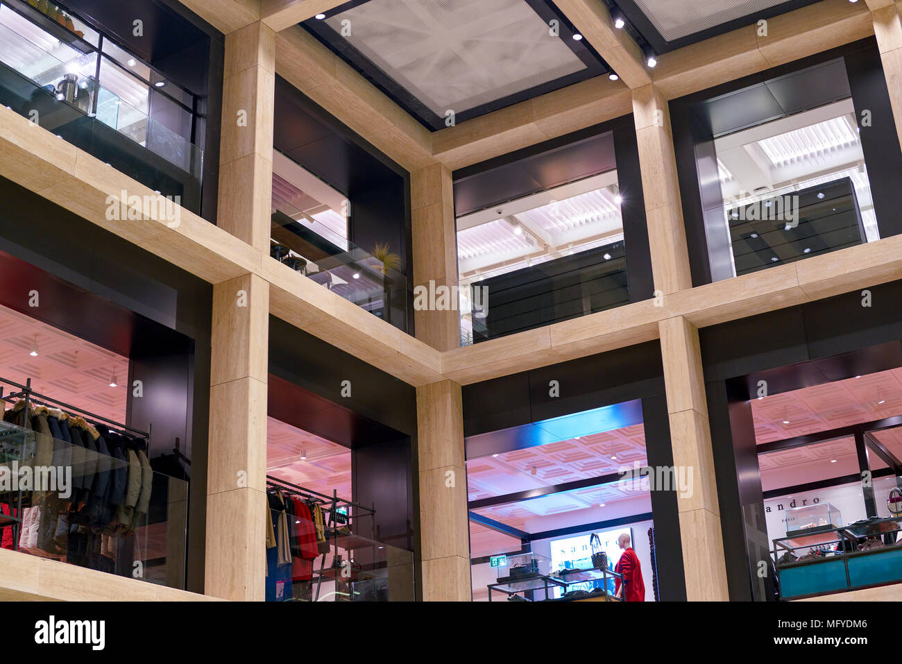 ROME, ITALY - CIRCA NOVEMBER, 2017: inside a second flagship store of ...