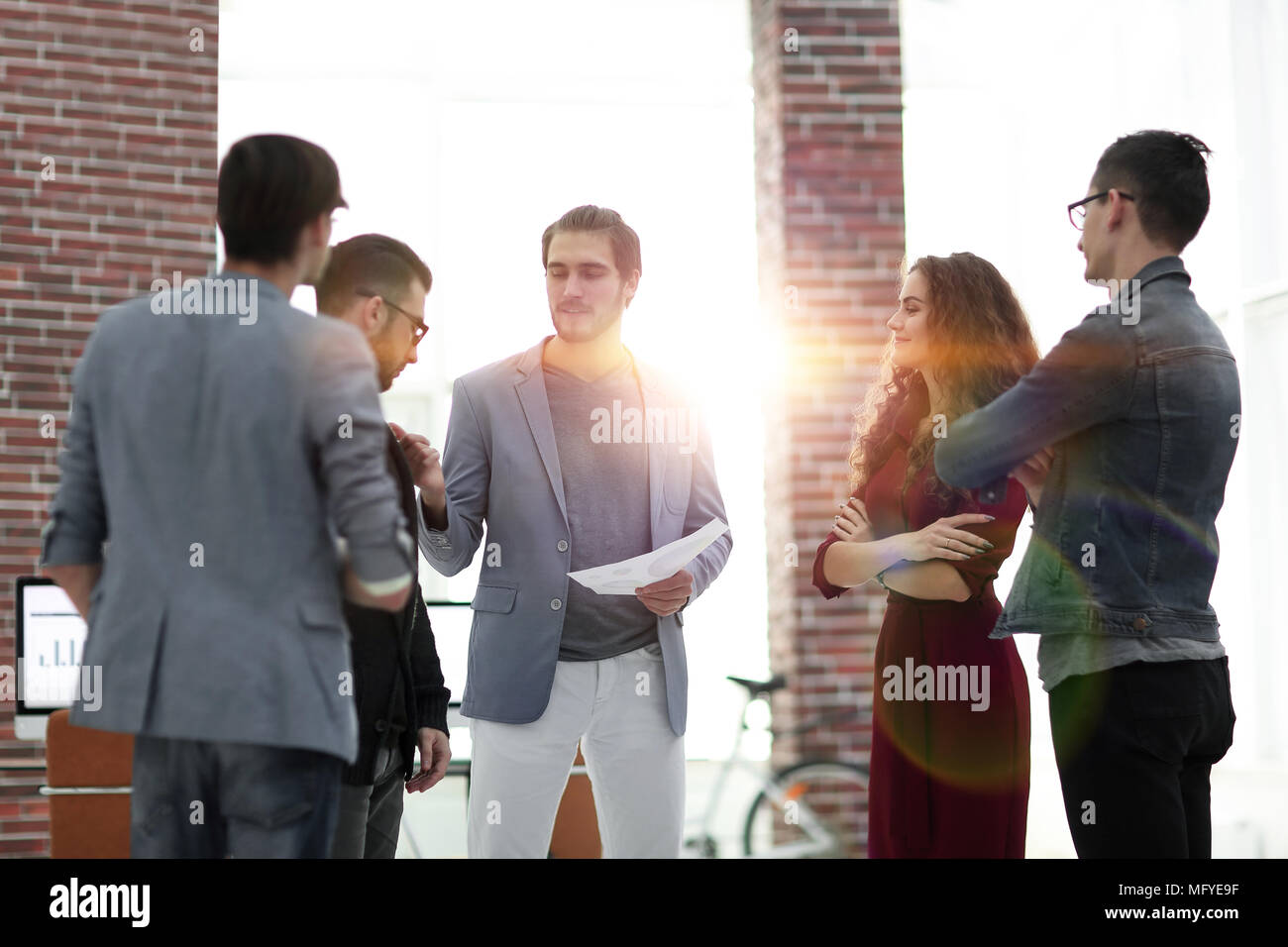 Business: Team having a serious argument Stock Photo - Alamy