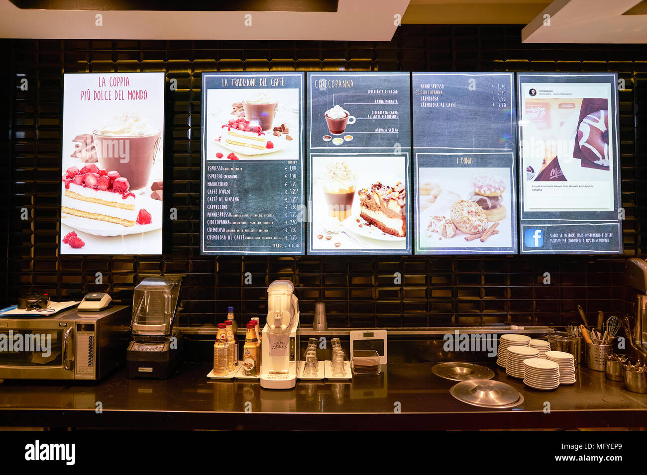 Mccafe Menu Board