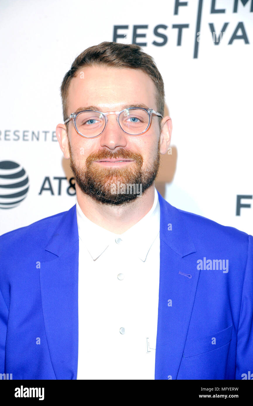 NEW YORK, NY - APRIL 23: Actor Micah Stock attends the screening of ...