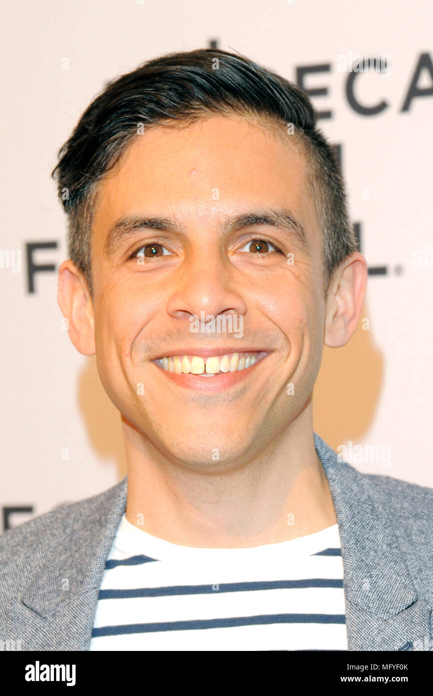 NEW YORK, NY - APRIL 23: Actor Matthew Lopez attends the screening of ...