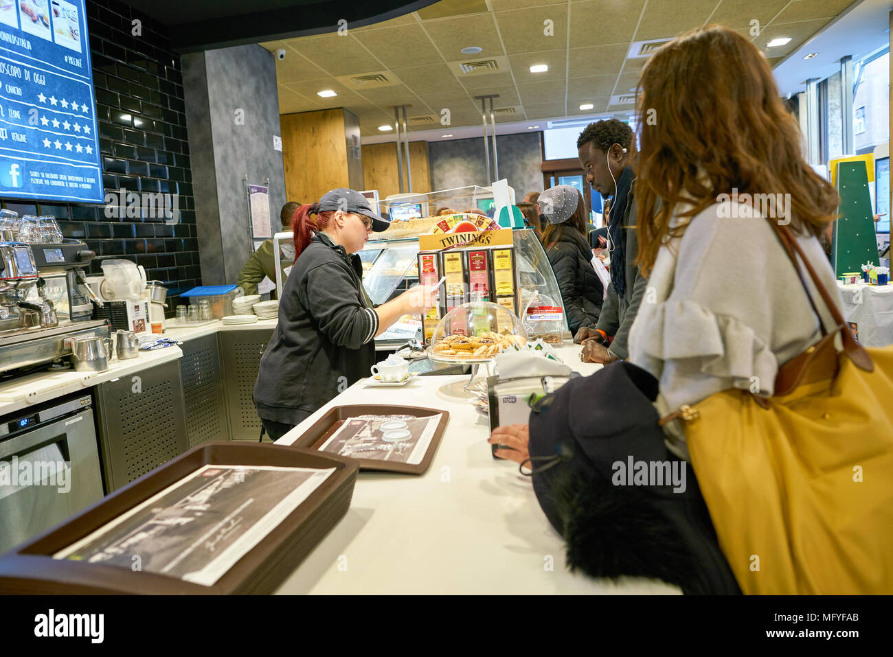 Mccafe rome hi-res stock photography and images - Alamy