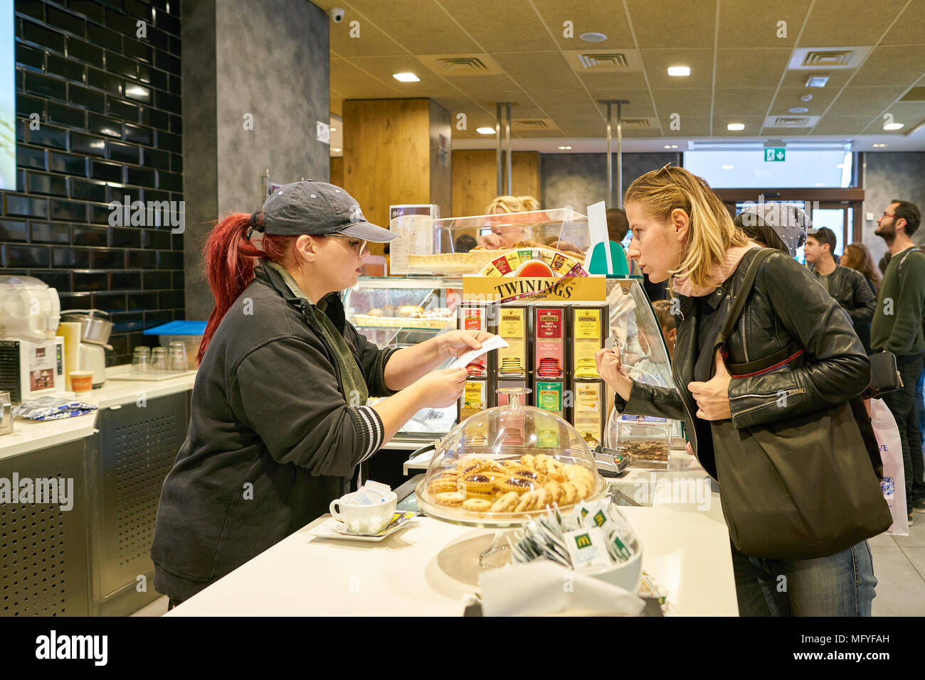 Mccafe rome hi-res stock photography and images - Alamy