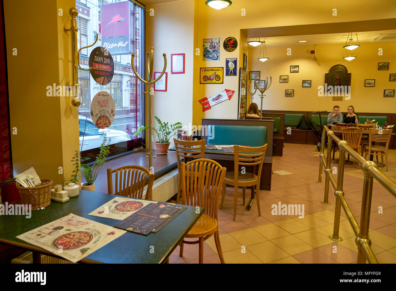 Pizza Hut Restaurant Interior