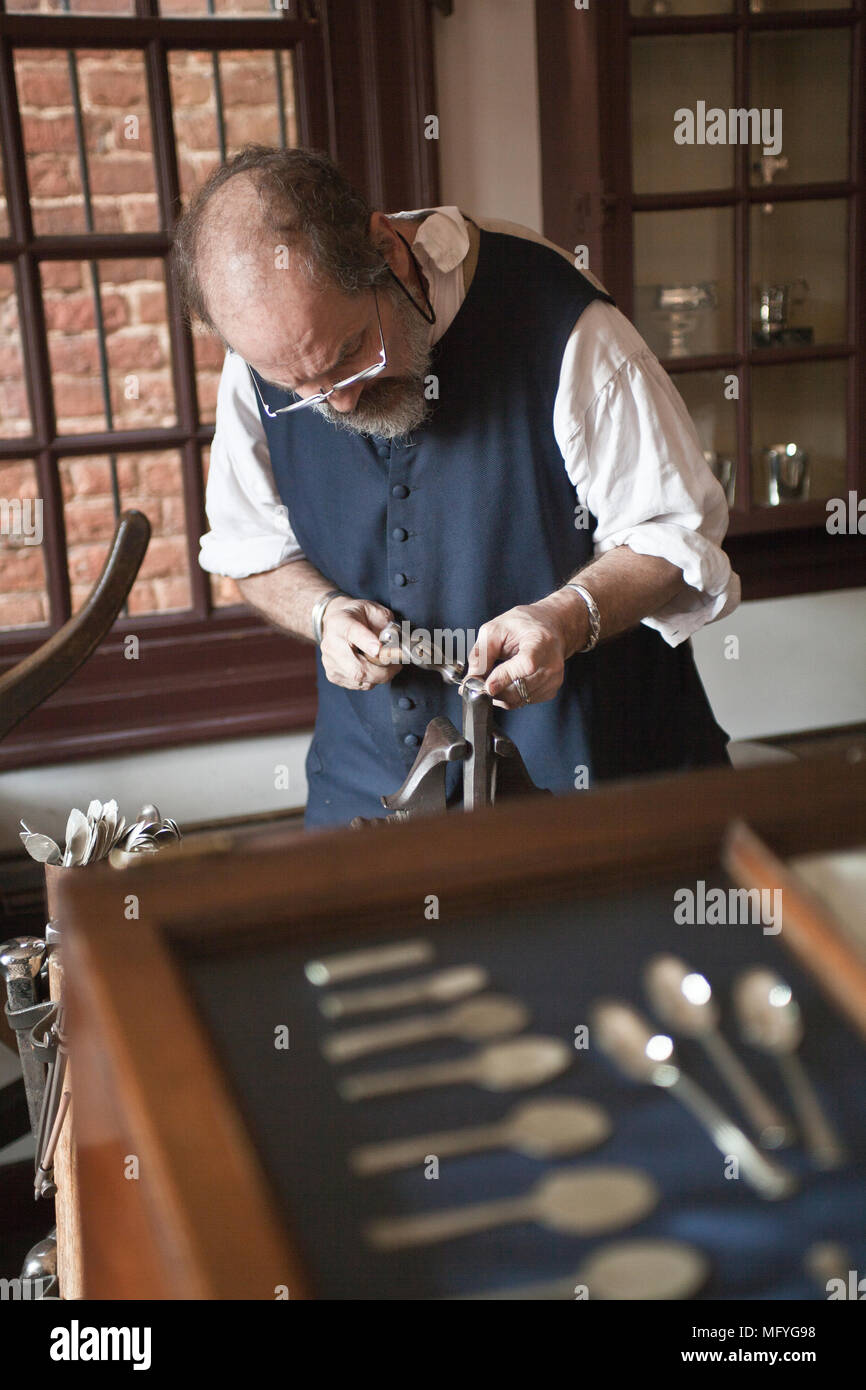 Colonial Silversmith Shop