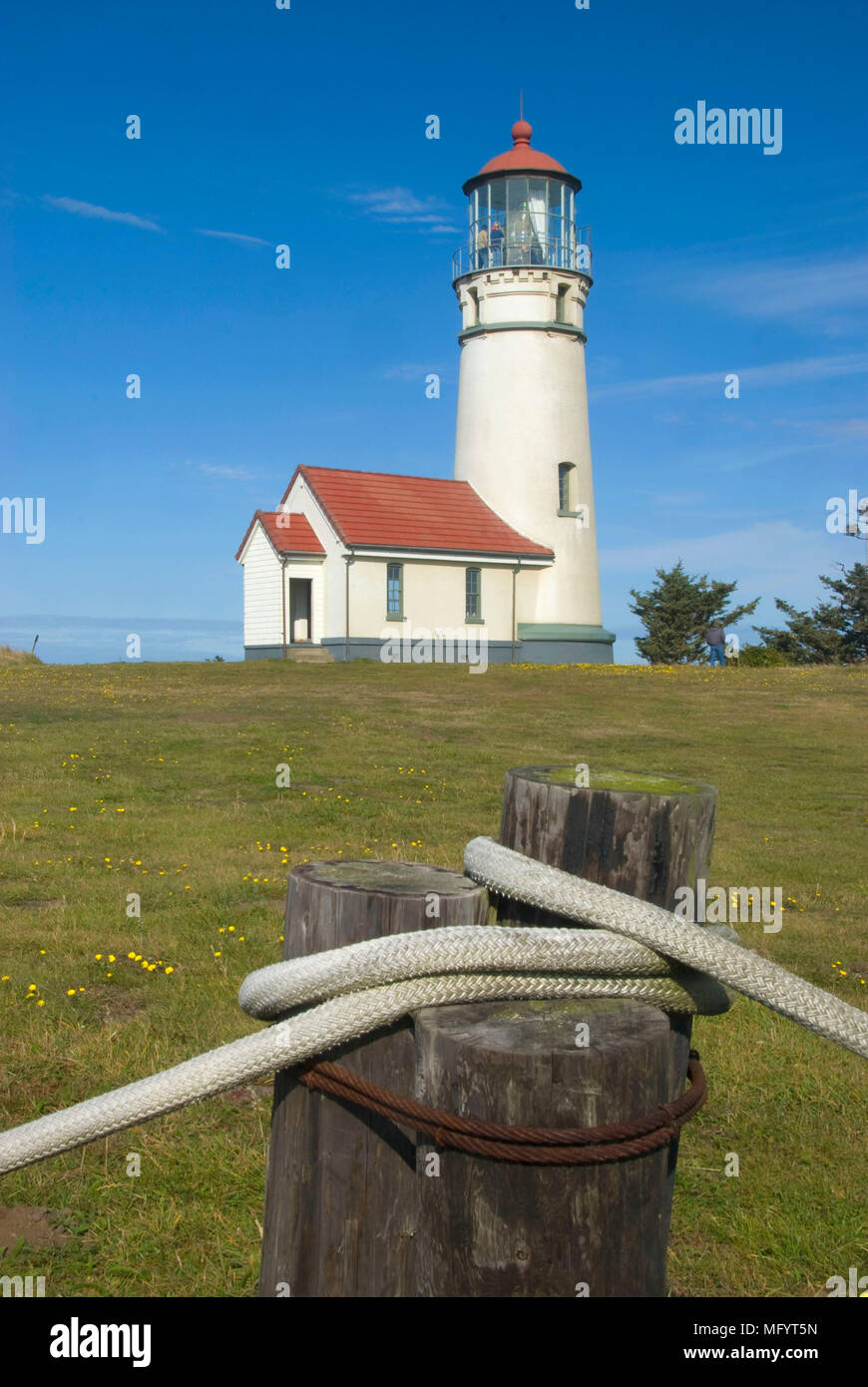Cape Blanco Lighthouse, Cape Blanco State Park, Oregon Stock Photo - Alamy