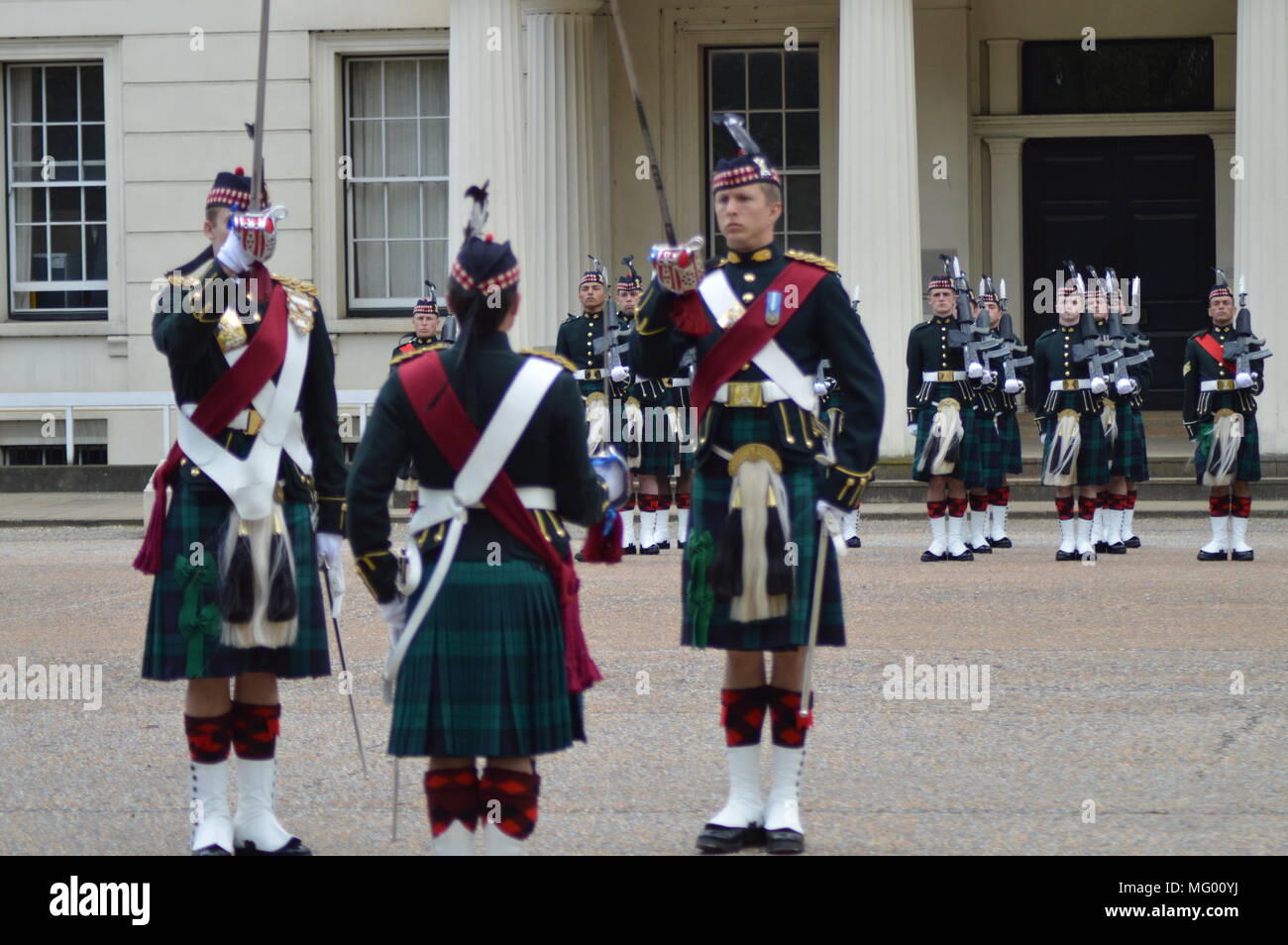 7 Company Coldstream Guards with the Band of The Royal Regiment of ...