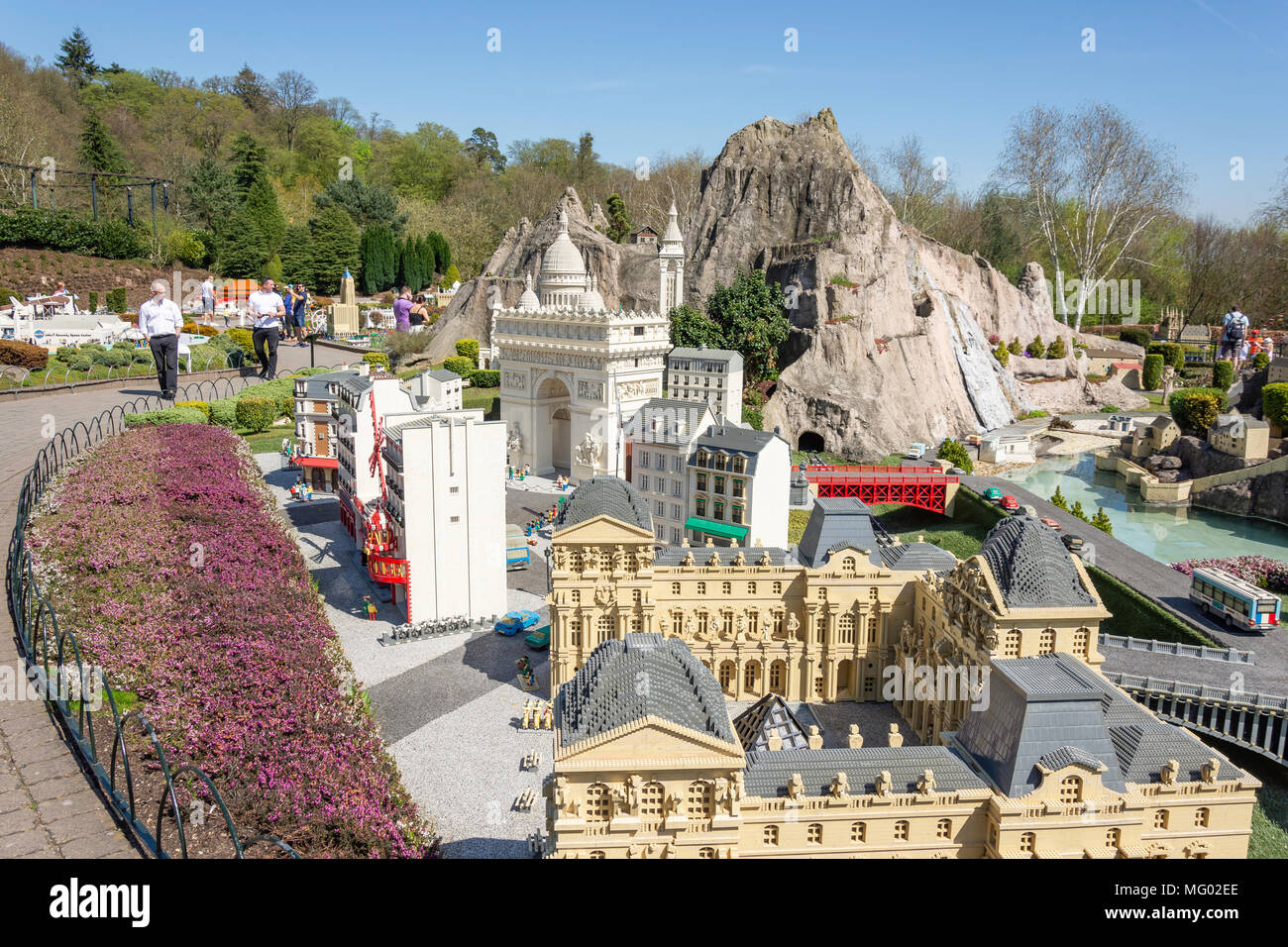 Miniland France at Legoland Windsor Resort, Windsor, Berkshire, England ...