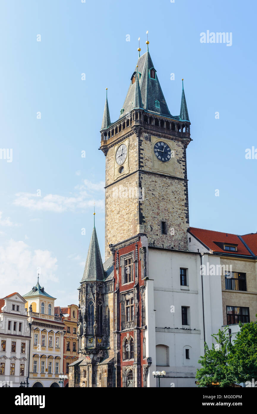 Astronomy clock in Prague, Czech republic Stock Photo - Alamy