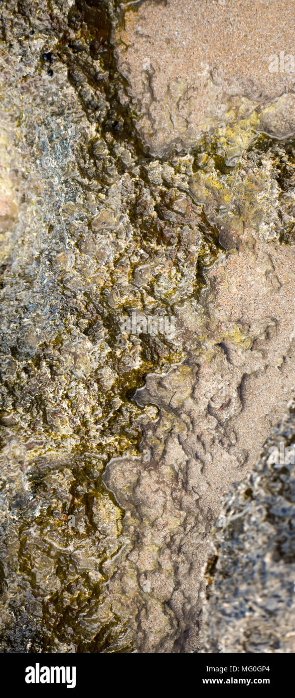 Shore sand wave waves texture hi-res stock photography and images - Alamy