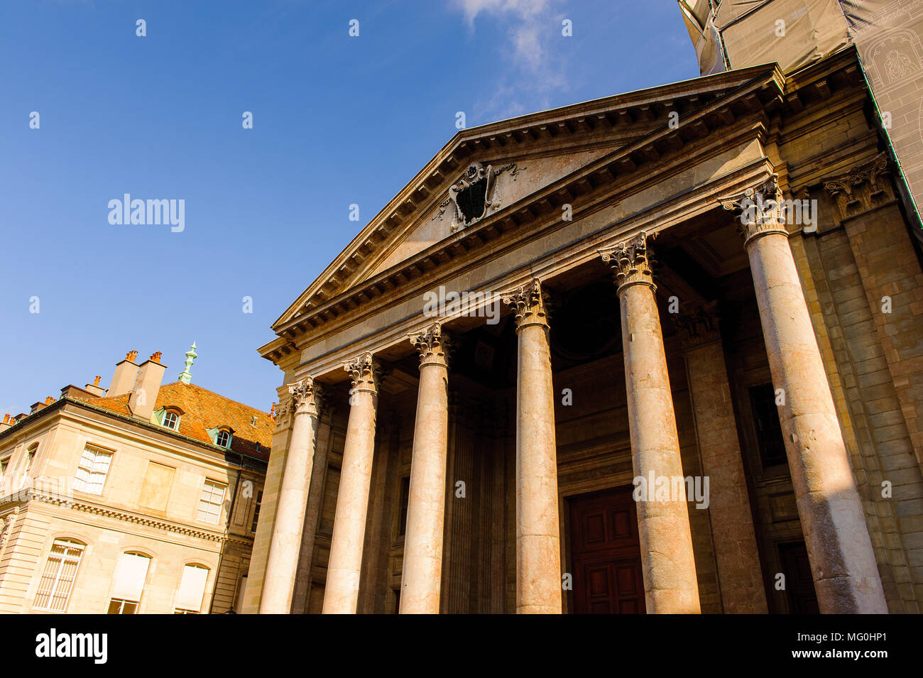 Architecture of the Old part of Geneva, Switzerland Stock Photo - Alamy