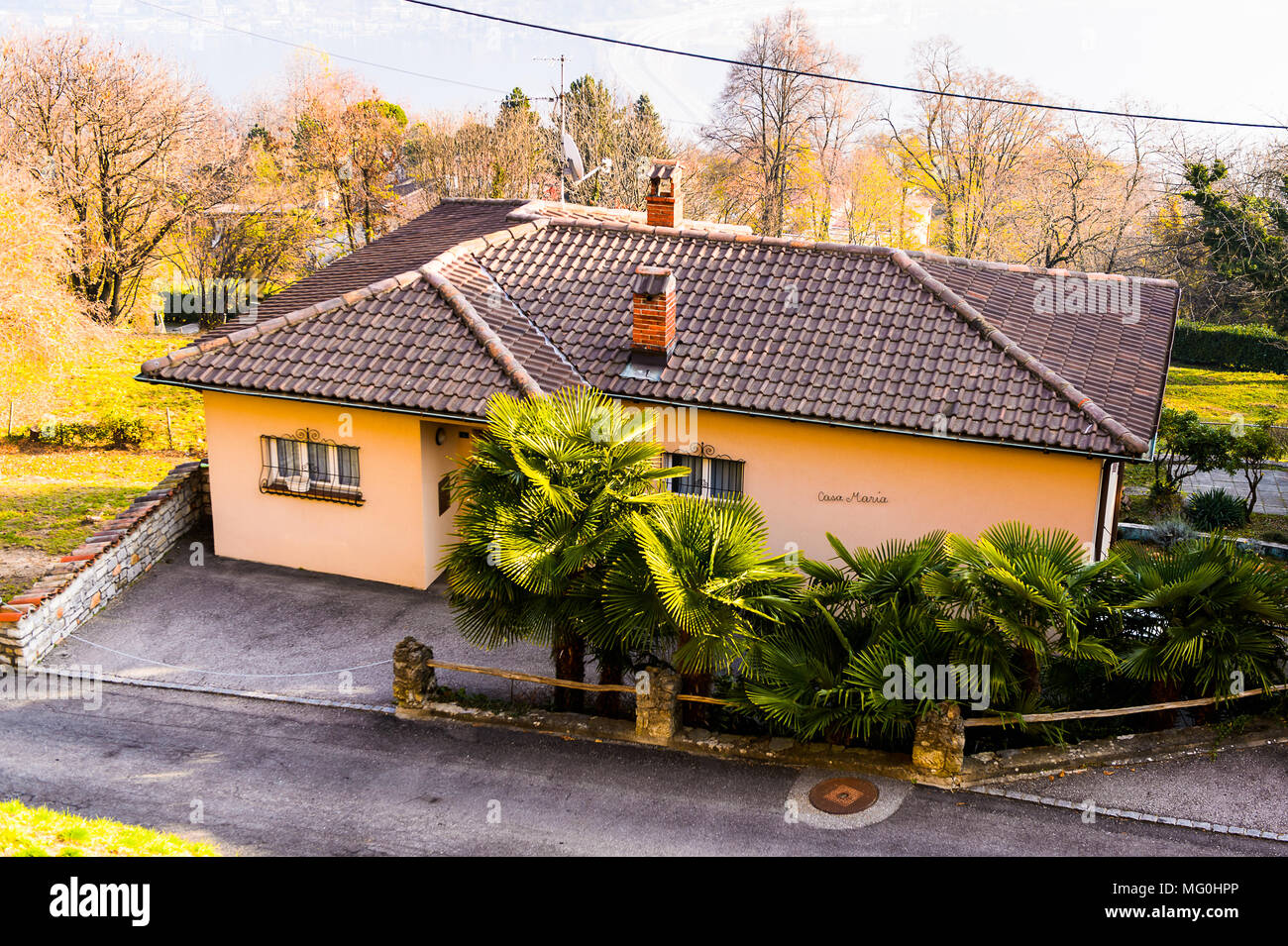 Carona tourism hi-res stock photography and images - Alamy