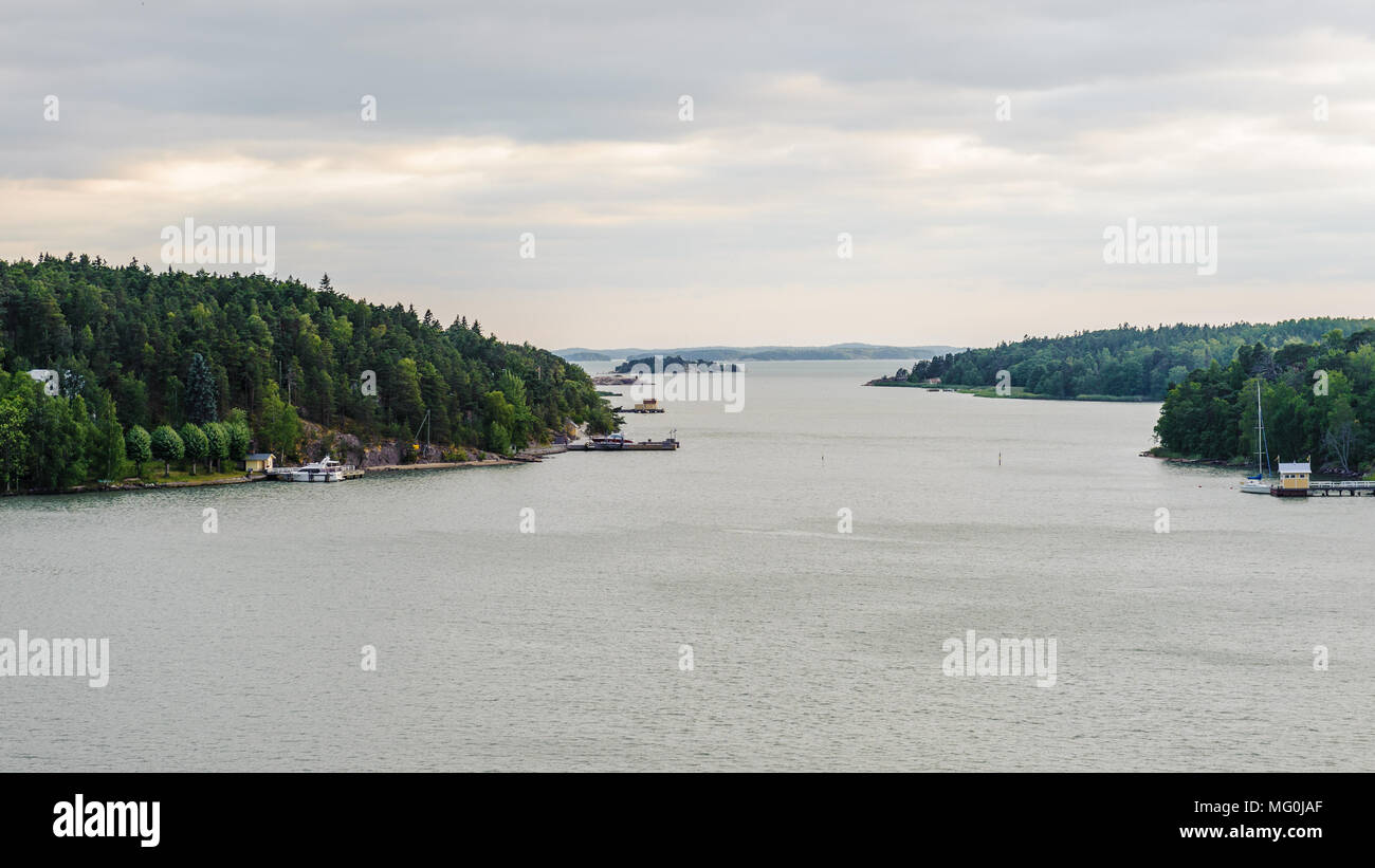 Landscape of the Scandinaian nature Stock Photo - Alamy