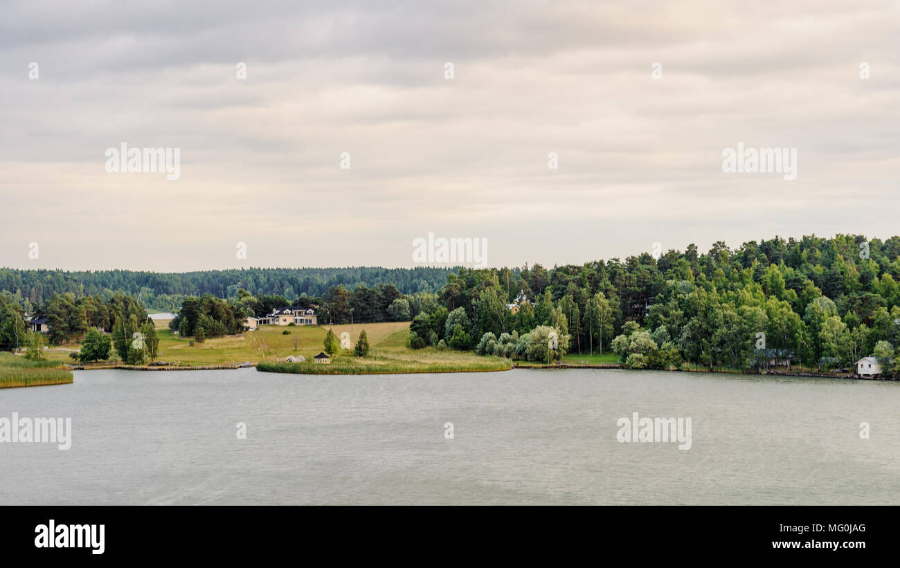 Landscape of the Scandinaian nature Stock Photo - Alamy