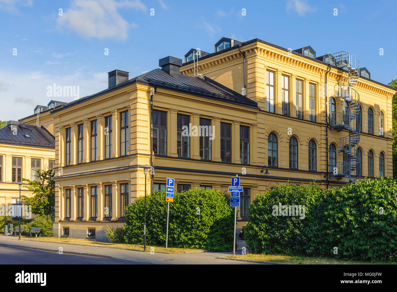 Street in Stockholm, Sweden Stock Photo - Alamy