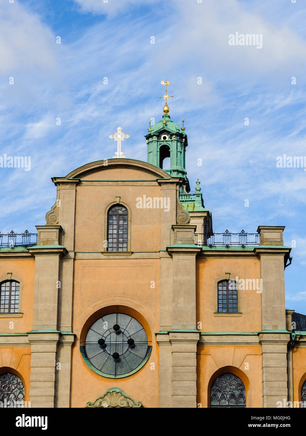 Stockholm Cathedral, Sweden, the oldest church in Gamla Stan, the old ...