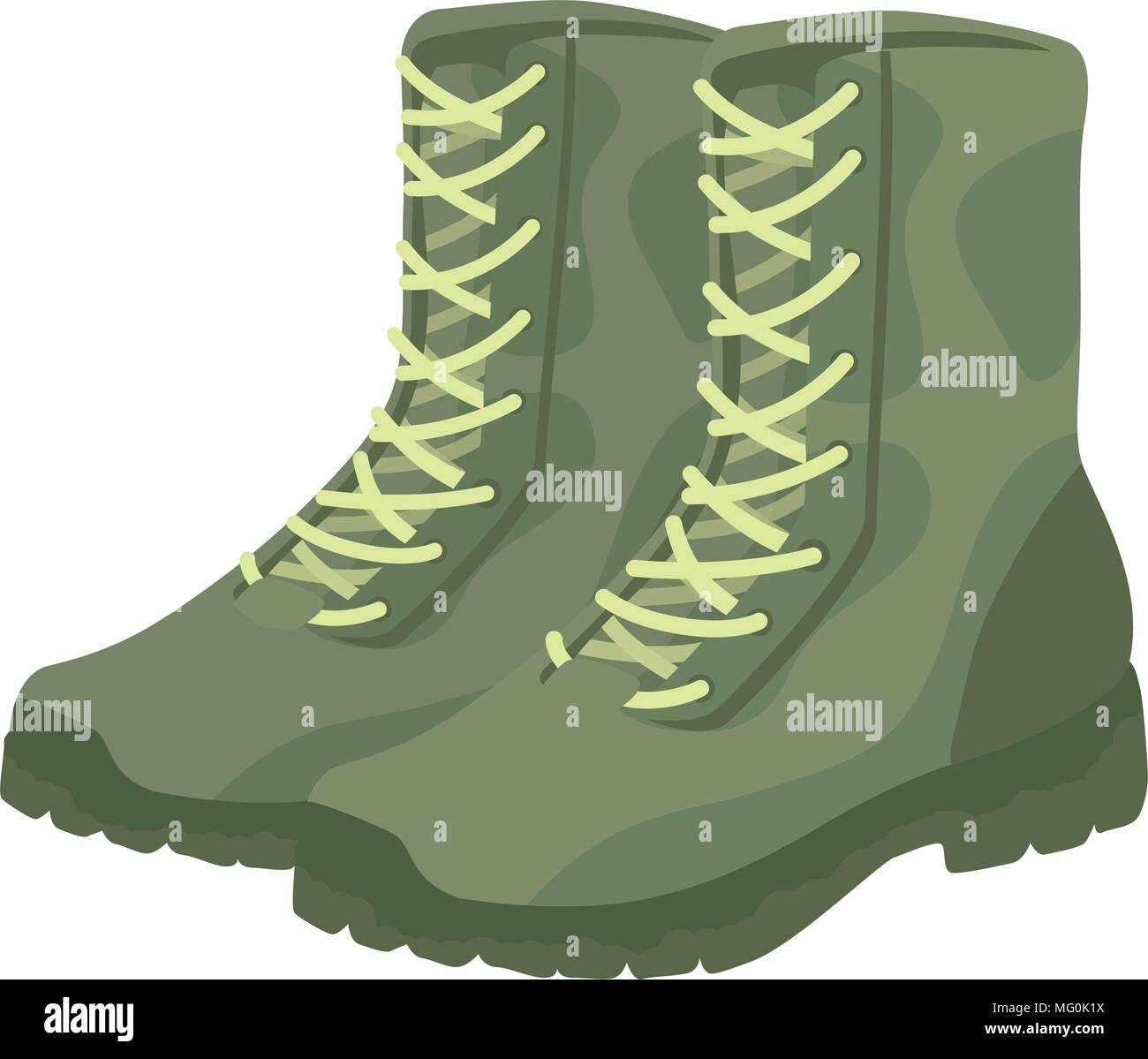 American army boots Stock Vector Images - Alamy