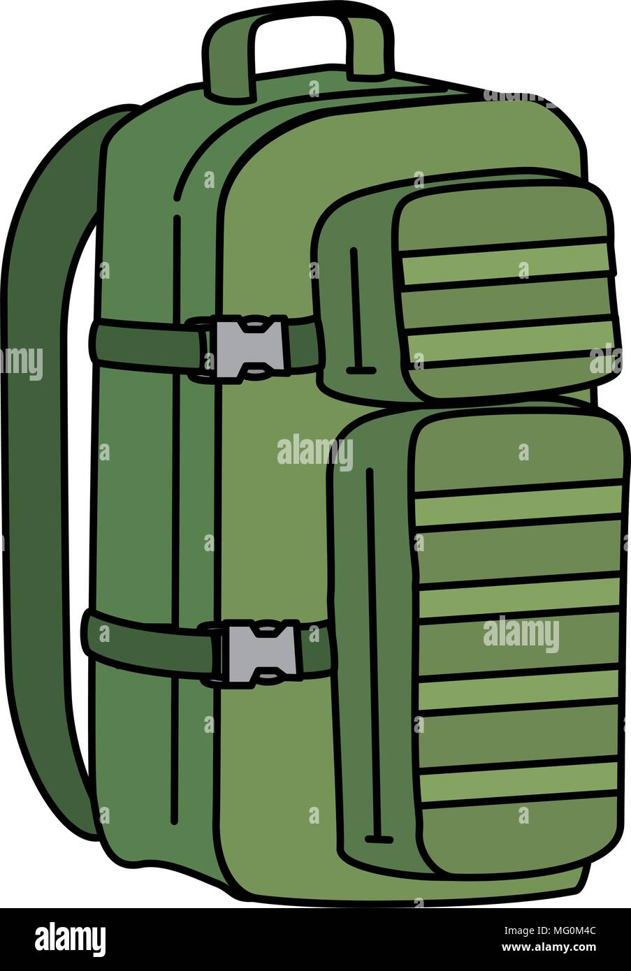 military bag isolated icon vector illustration design Stock Vector ...