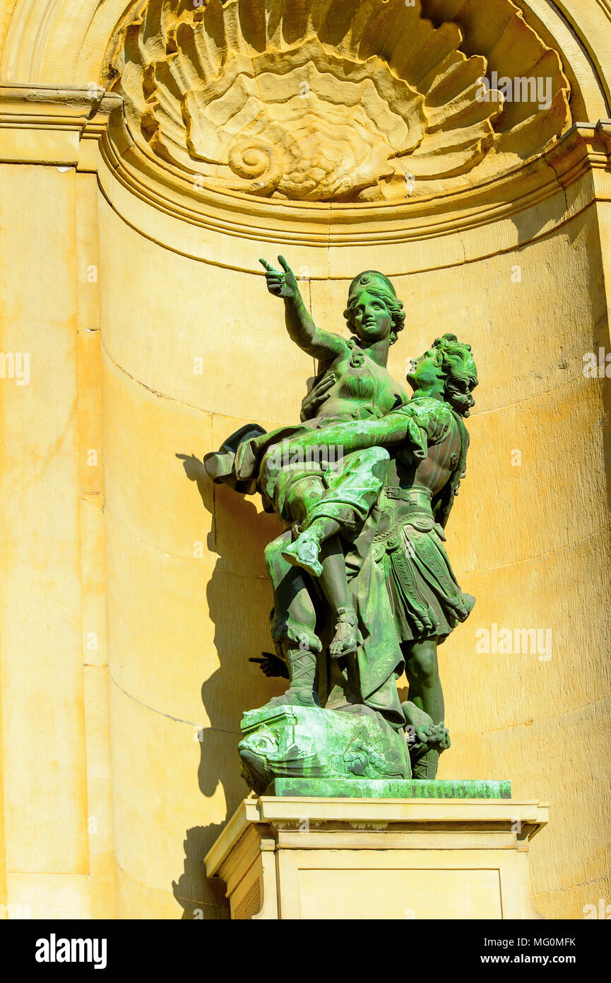 Statues at the Royal Palace of Stockholm, Sweden Stock Photo - Alamy