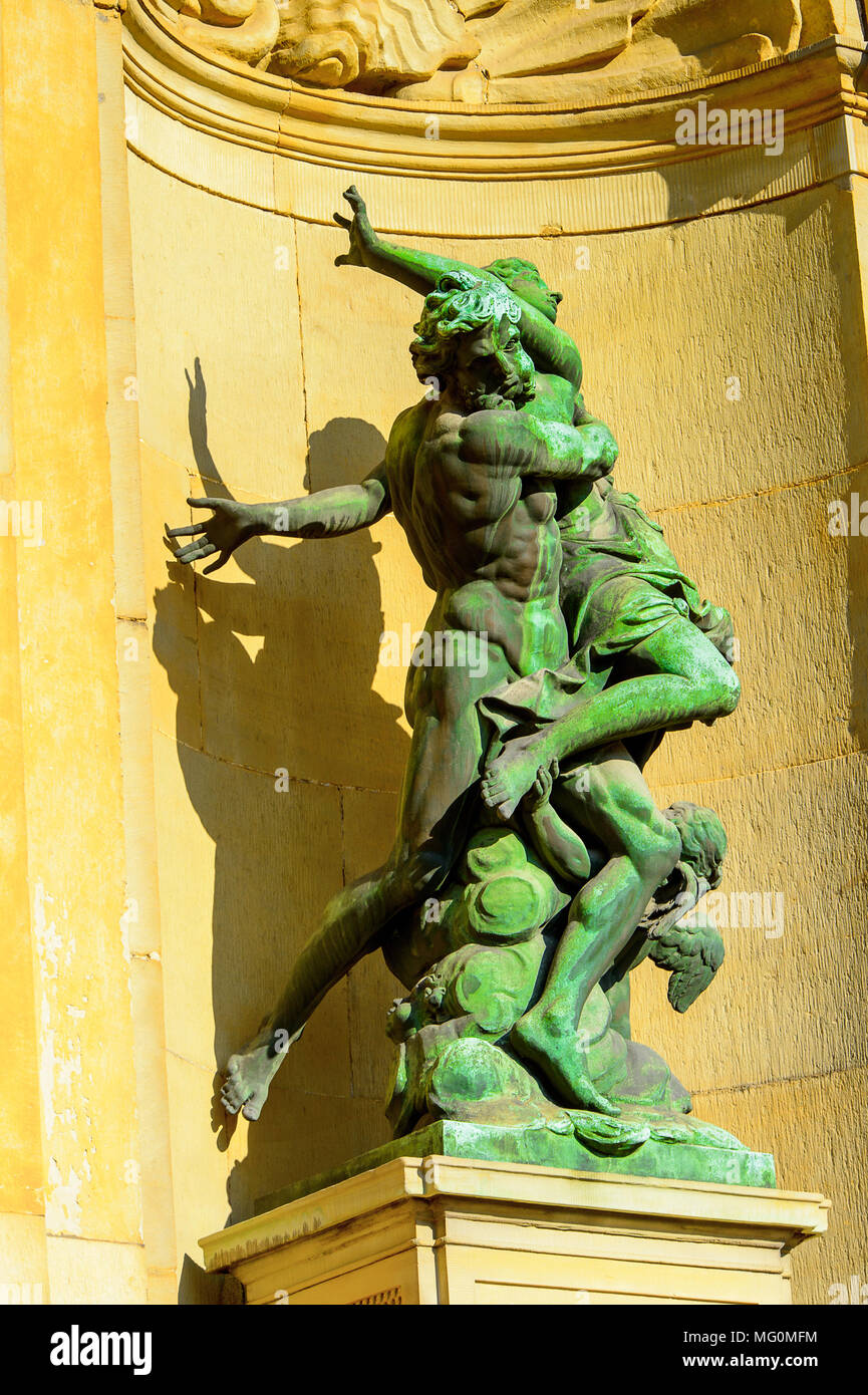 Statues at the Royal Palace of Stockholm, Sweden Stock Photo - Alamy