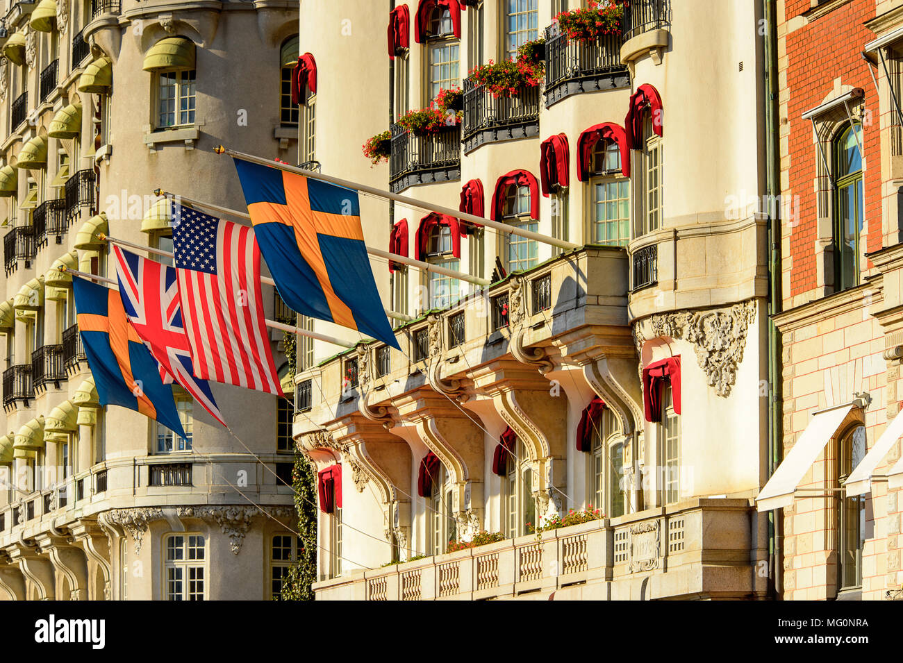 Architecture of the centre of Stockholm, Sweden Stock Photo - Alamy