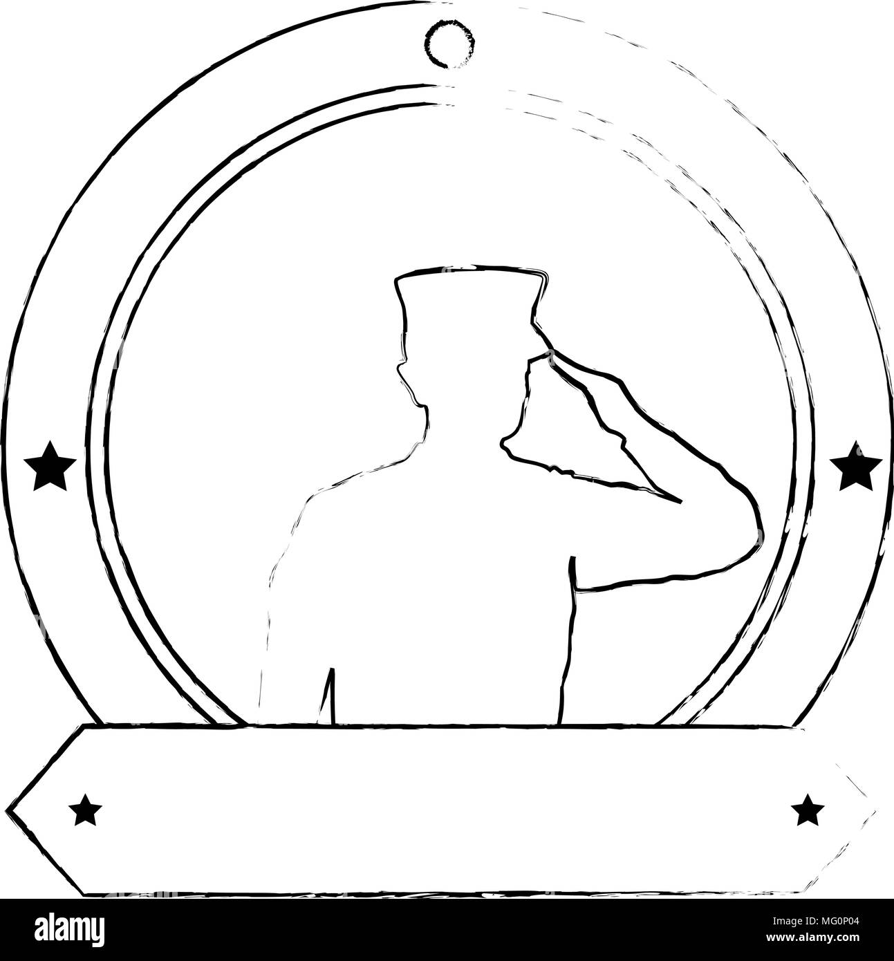 Navy officer saluting Black and White Stock Photos & Images - Alamy