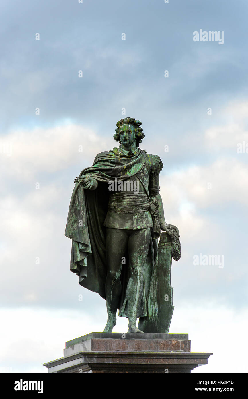 Monument in Stockholm, Sweden Stock Photo - Alamy