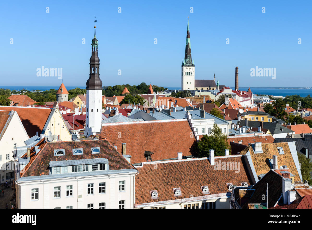 Historical Centre of Tallinn, Estonia. It's part of the UNESCO World ...