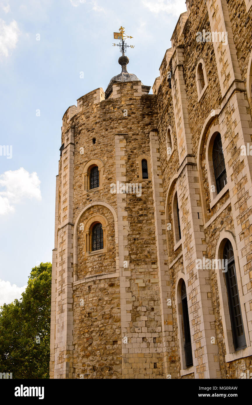 White Tower of the Her Majesty's Royal Palace and Fortress of the Tower ...