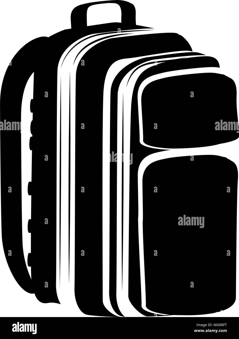 military bag isolated icon vector illustration design Stock Vector ...