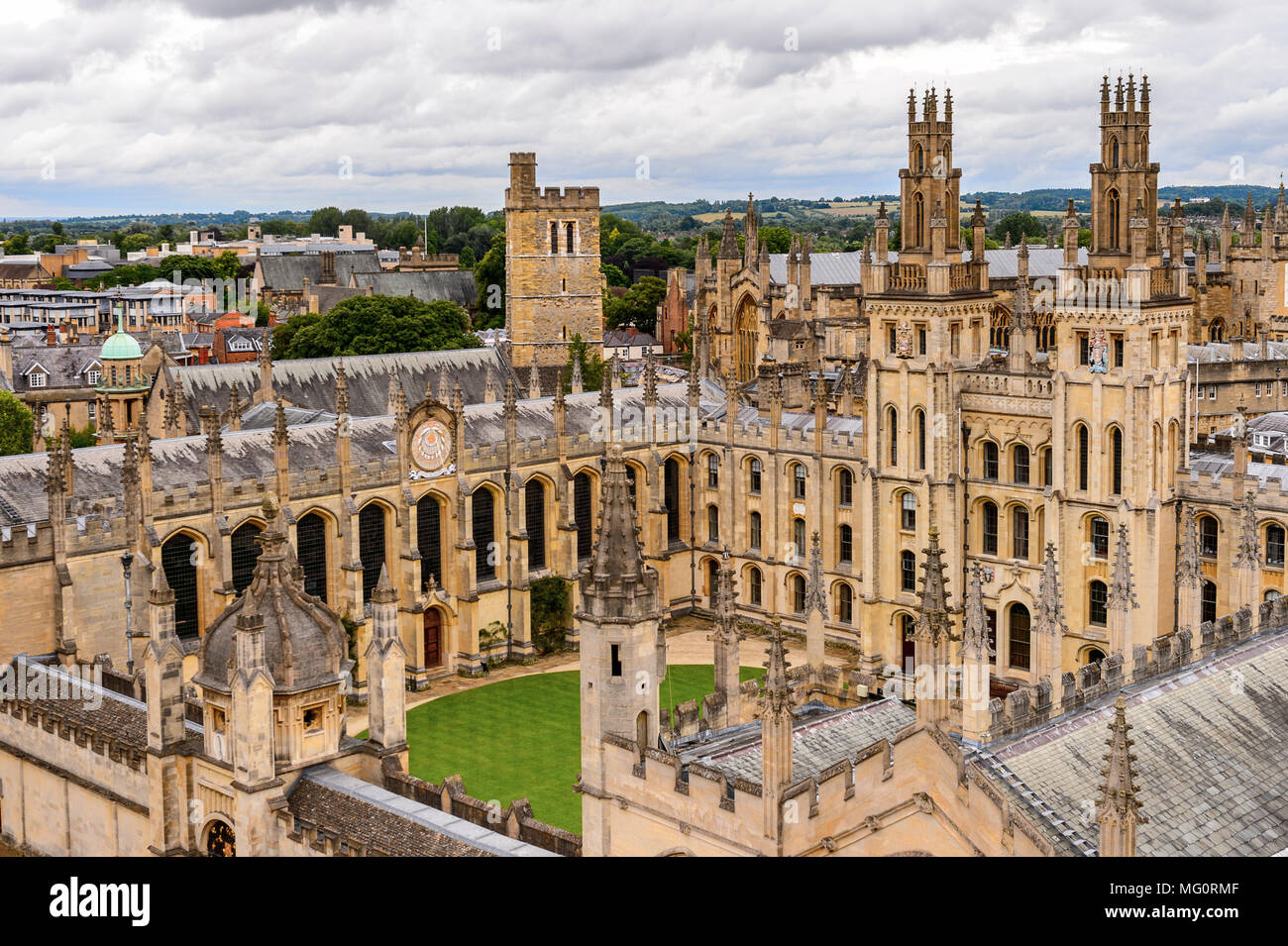 All souls england oxford tower uk university architecture building ...