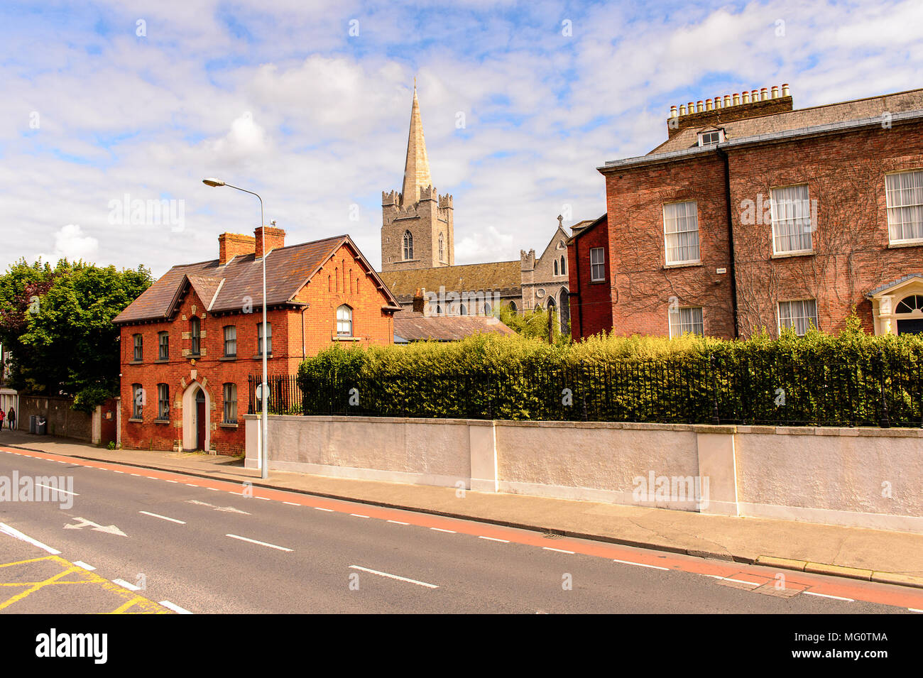 Street and Architecture of Dublin, the capital and largest city of ...
