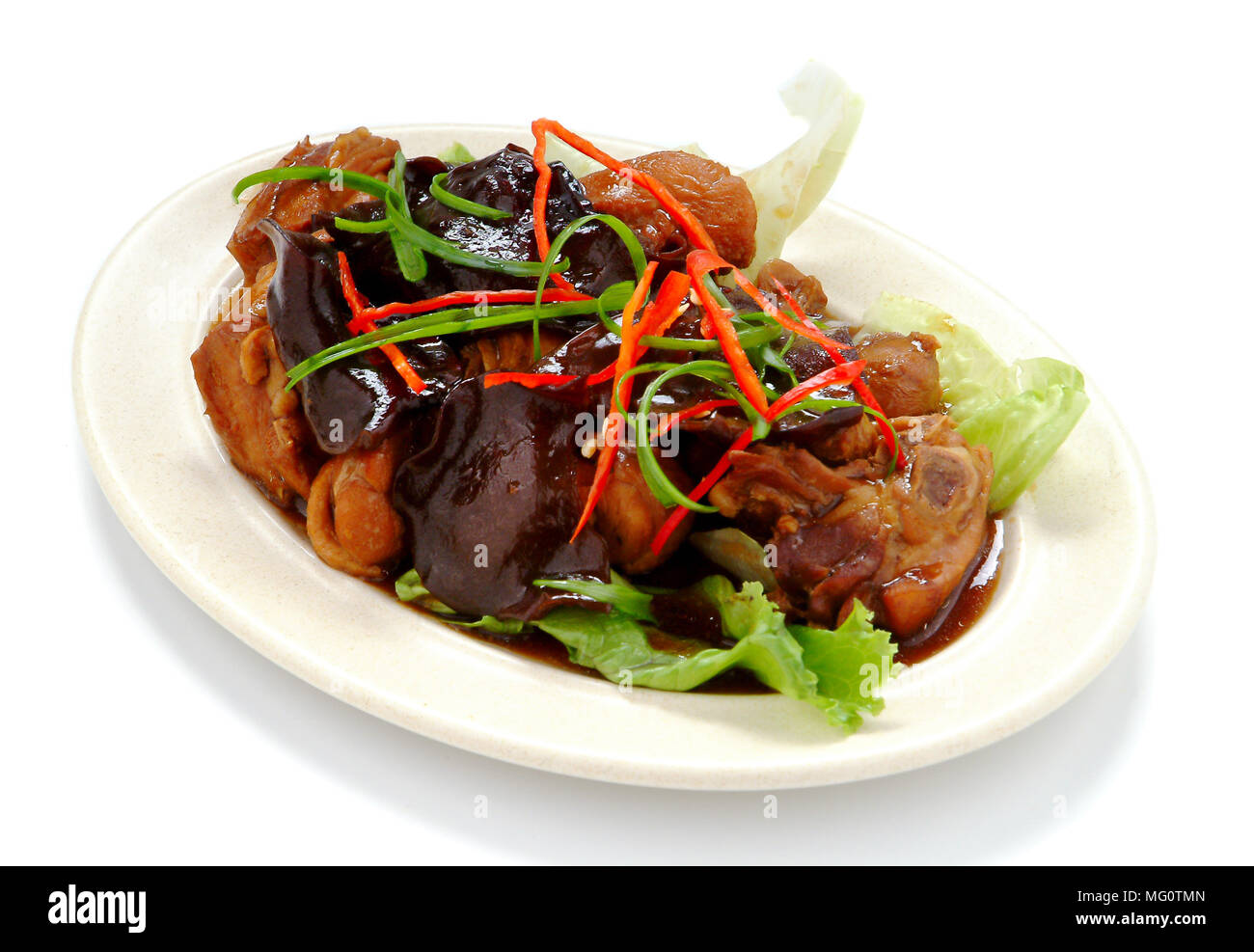 chinese food chicken Stock Photo - Alamy