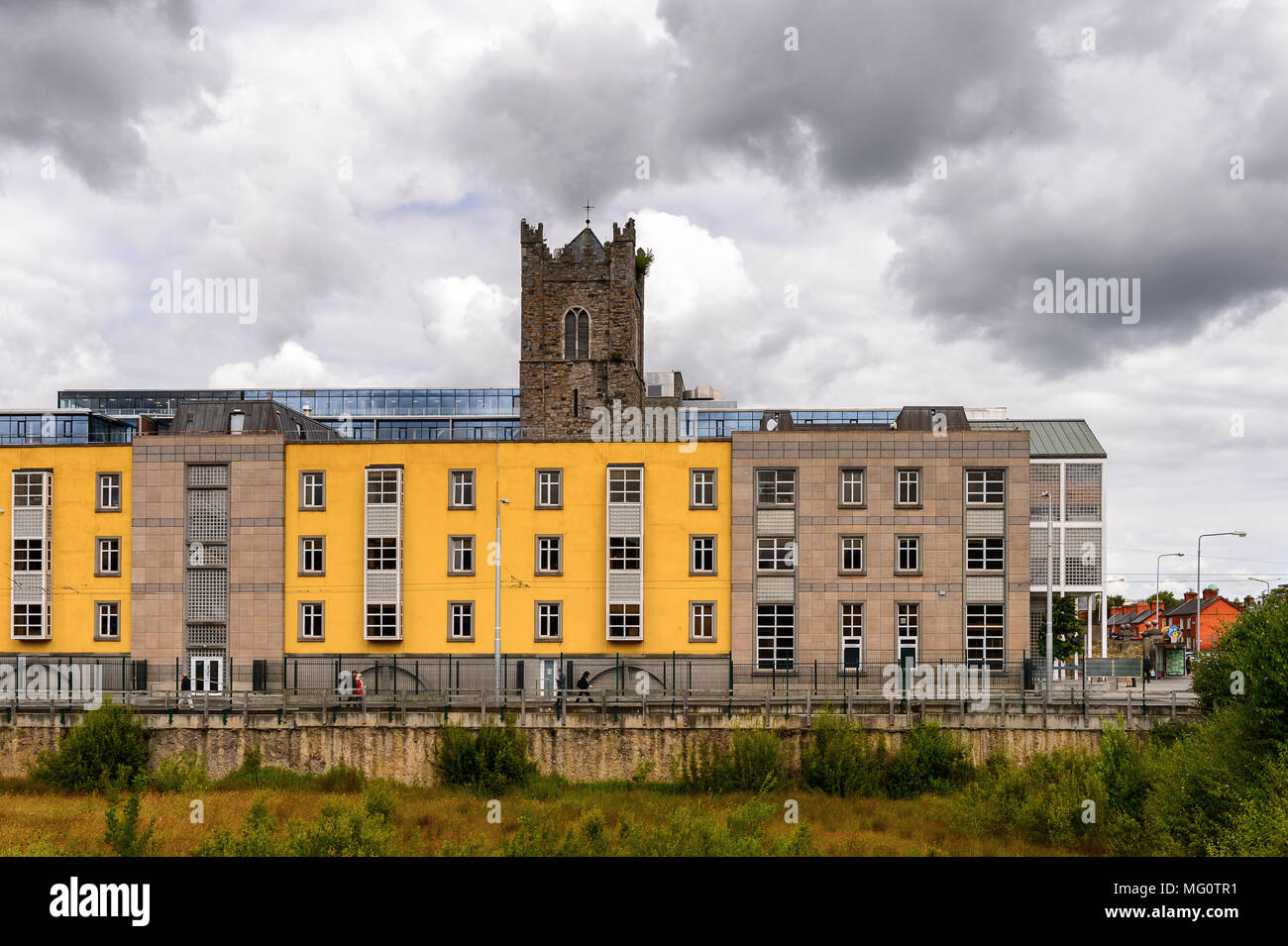 Architecture of Dublin, the capital and largest city of Ireland Stock ...