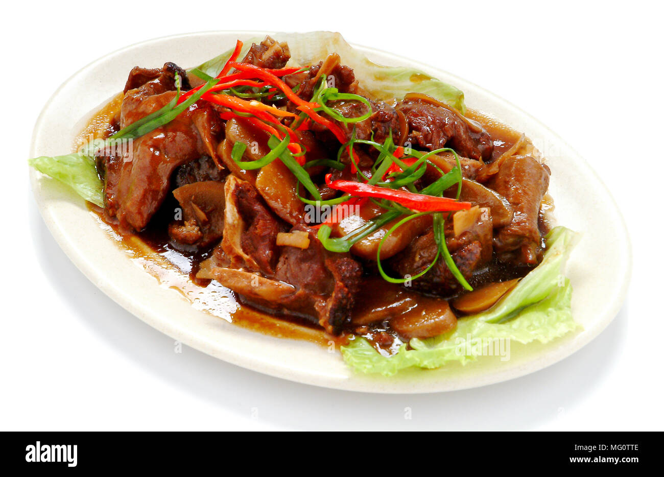 chinese food chicken Stock Photo - Alamy