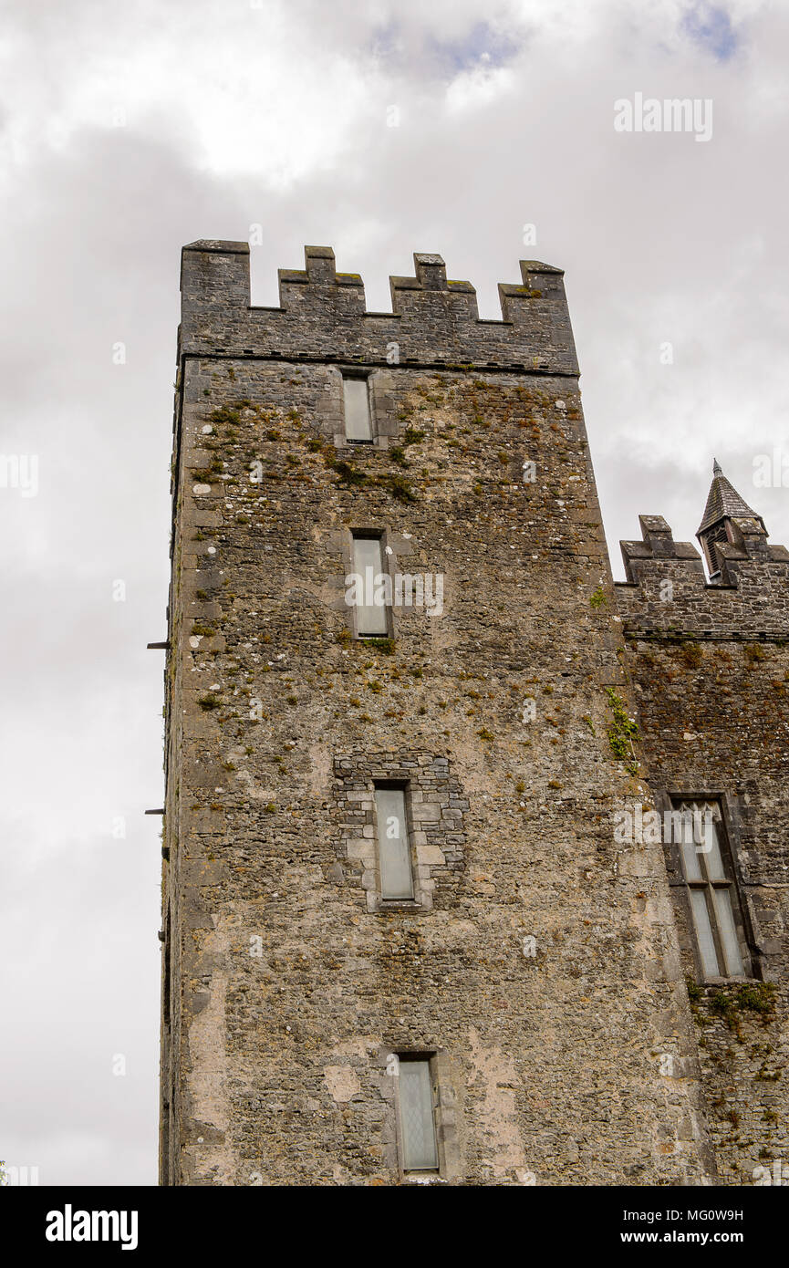 Bunratty Castle (Castle at the Mouth of the Ratty), a 15th century ...