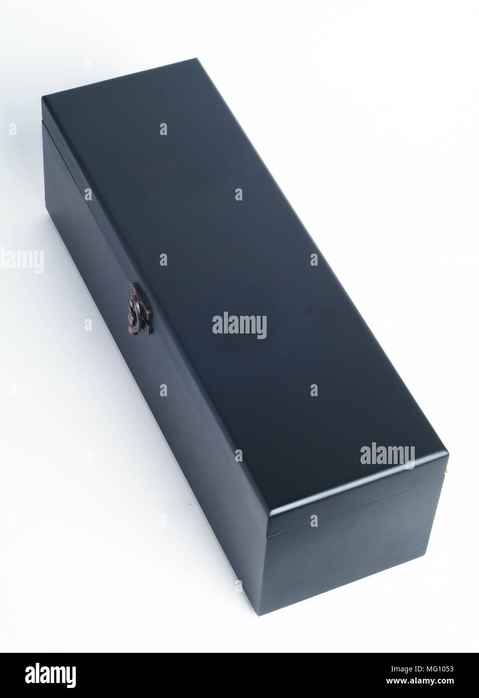 black box isolated on white background Stock Photo - Alamy