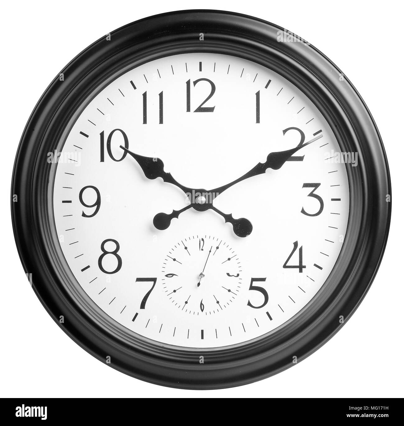 Traditional alarm clock Black and White Stock Photos & Images - Alamy