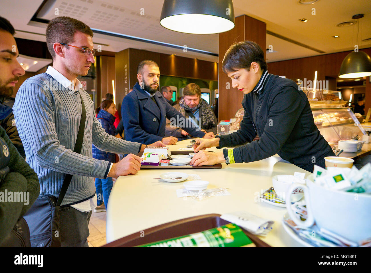 Mccafe coffee shop hi-res stock photography and images - Alamy