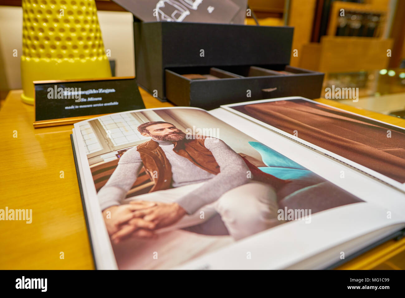 Ermenegildo zegna logo hi-res stock photography and images - Alamy